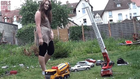 Mila Mega Toy Crush And Shoe Burning