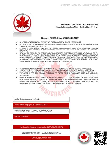 Bank Payment Order Ricardo Maldonado Pdf