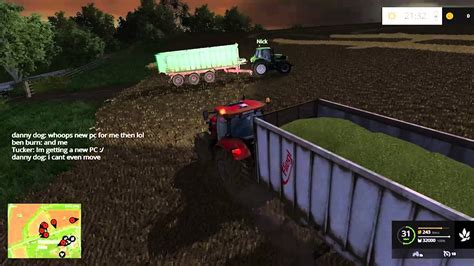 Multiplayer Farming Simulator 15 Chellington Extended Daggerwin Sever Youtube
