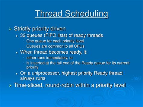 Ppt Scheduling In Linux And Windows 2000 Powerpoint Presentation Free Download Id 528323