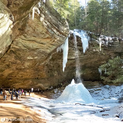 48th Annual Hocking Hills Winter Hike January 2013 Trekohio
