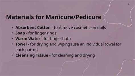 Manicure And Pedicure Topic Fkor Grade 9 1pptx