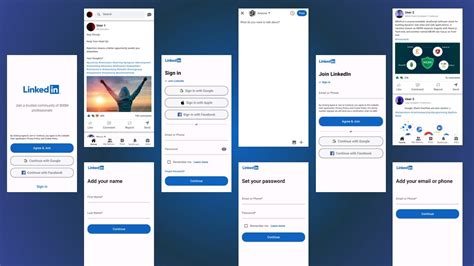 Linkedin App Ui Design In Flutter Responsive Linkedin Clone Youtube