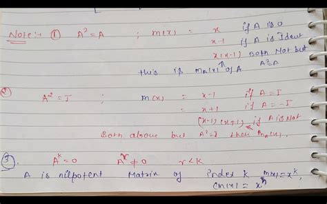 How To Find The Minimal Polynomial Of A Matrix