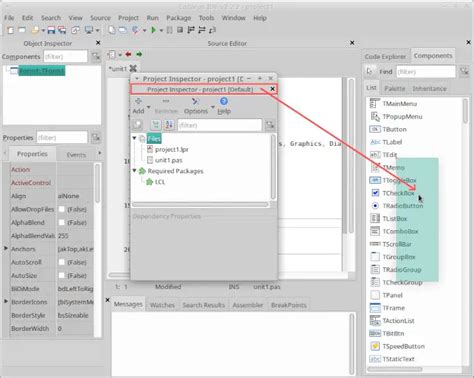 single window mode for the lazarus ide pragmaticlinux