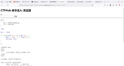 Ctfhub 命令注入ctfhub命令注入 Csdn博客