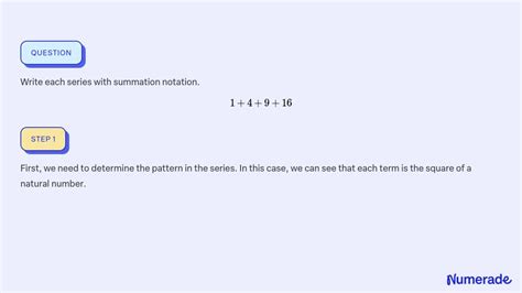 Solvedwrite Each Series With Summation Notation 14916