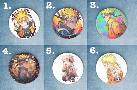 Аніме значки наруто Naruto — ціна 25 грн у каталозі Сувеніри Купити
