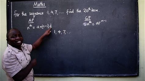 Maths Sequence Question Youtube