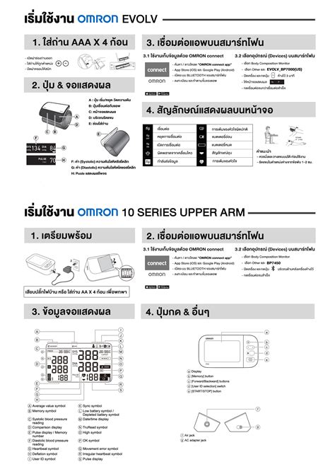 Omron Evolv Bluetooth เครองวดความดนแบบรดแขนบลทธ ระบบวดชพจรอตโนมต