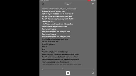 Big D Randy Spotify Lyrics Youtube