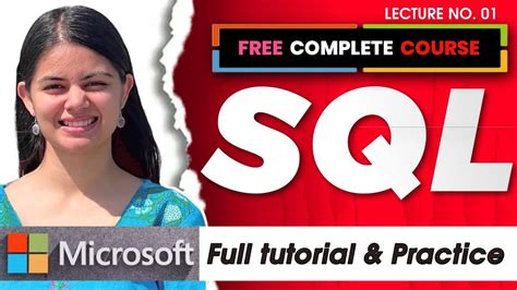 Sql Complete Course Part 01 Sql Tutorial For Beginners Sql Data