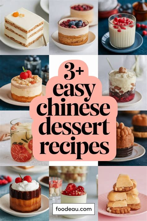 3 Easy Chinese Dessert Fiesta Recipes To Delight Your Taste Buds