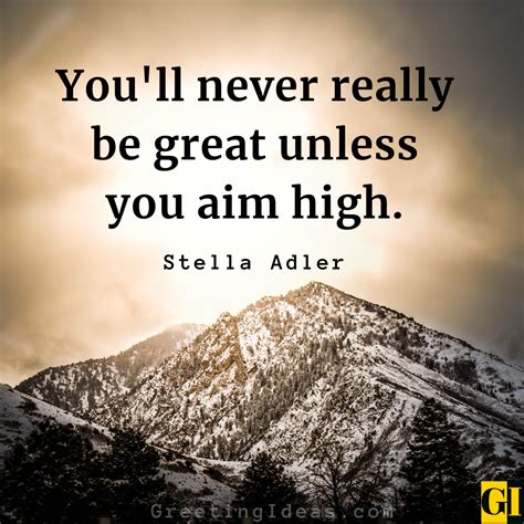 40 Dream Big And Aim High Quotes And Sayings
