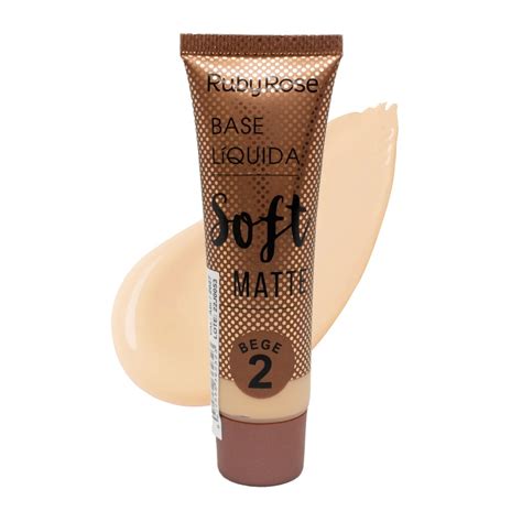 Ruby Rose Soft Matte Foundation Saadecosmetics