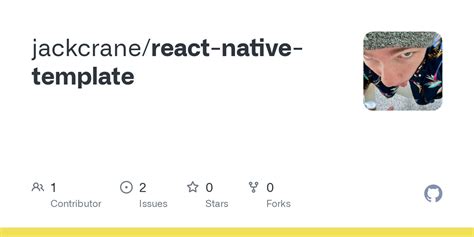 github jackcrane react native template