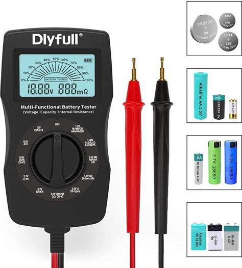 11833 Dlyfull B3 Universal LCD Battery Tester Smart Battery Tester