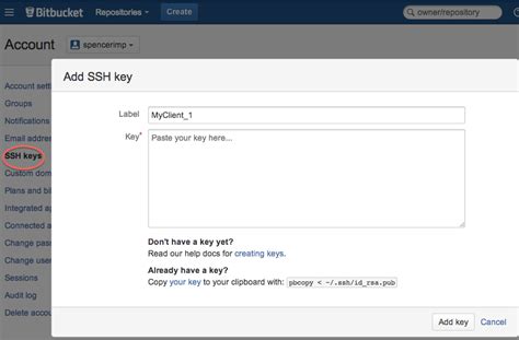 spencer s everything notebook [git] how to use git on bitbucket