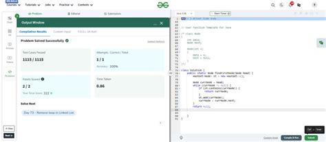 Taniya Goyal On Linkedin Geekstreak2024 Gfg160 Codingjourney