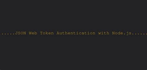 morizuq shoneye on linkedin jwt authentication with node js