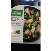 Healthy Choice Steamers Grilled Chicken And Broccoli Alfredo Calories Nutrition Analysis And More