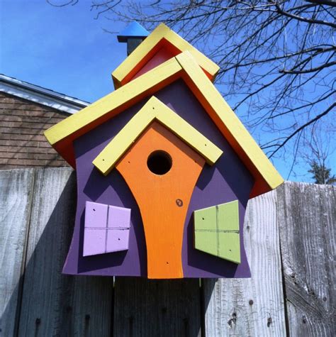 21 Cute Bird Houses Handmade From Wood