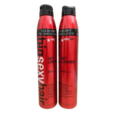 Big Sexy Hair Get Layered 4 6 Hold Spray 8 Oz Set Of Two 1 Kroger