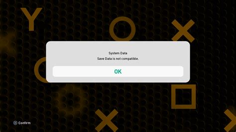 This Error Message Of Save Data Not Compatible Keeps Happening Every