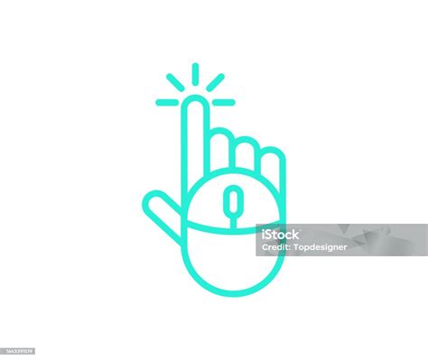 마우스 클릭 손가락 손 누르기 또는 투명 배경 스톡 그림에 벡터 아이콘 밀기 가리키기에 대한 스톡 벡터 아트 및 기타 이미지