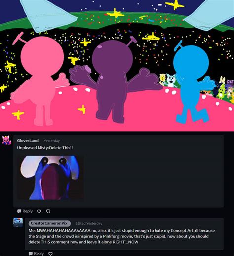 Gloverland Is Being Toxic Yesterday By Cameroniskon On Deviantart