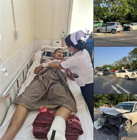 ကံပွင့် နေပြည်တော်မှာ ပြင်းထန်တဲ့ ယာဉ်တိုက်မှုတစ်ခုကြောင့် ပေါင်က