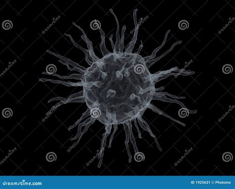 Macro Of A Virus Stock Image Image 1925631