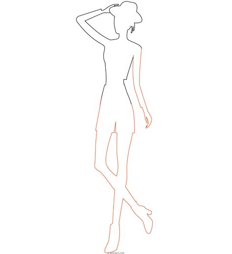 Как нарисовать модель поэтапно 🖌 Рисунки карандашом поэтапно