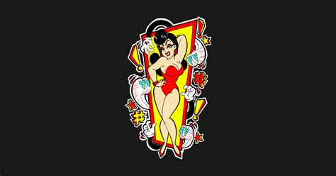 Va Va Vavoom Pinup T Shirt Teepublic