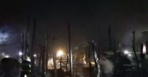 Myanmarnationalpost ငါန်းဇွန်မြို့နယ် မဂျီကျေးရွာတွင် လူနေအိမ် ၆ လုံး မီးလောင်မှုဖြစ်ပွား