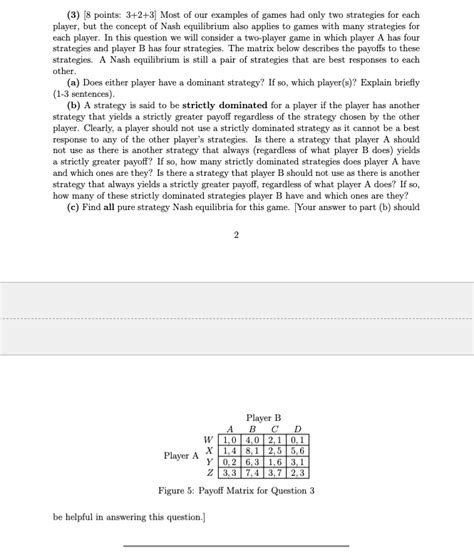 solved 3 [8 points 3 2 3] most of our examples of games