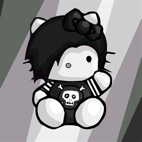 Hello Kitty Emo Graphics And Animated S