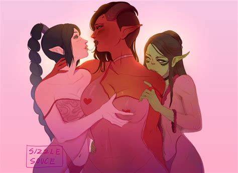 Rule 34 3girls Baldurs Gate Baldurs Gate 3 Big Breasts Biting