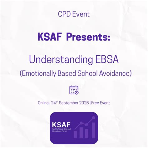 Understanding Emotionally Based School Avoidance Ebsa
