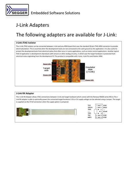 J Link Connector Pinout The Essential Guide