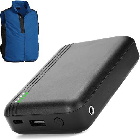 Amazon Mah 空調作業服 バッテリー 10000mah 大容量 6v 12v高出力 モバイルバッテリー Dcusb出力ポート空調