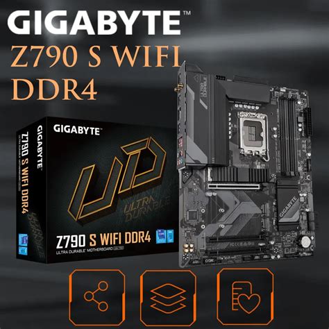 GIGABYTE Z S WIFI DDR Z ATX Motherboard GEN