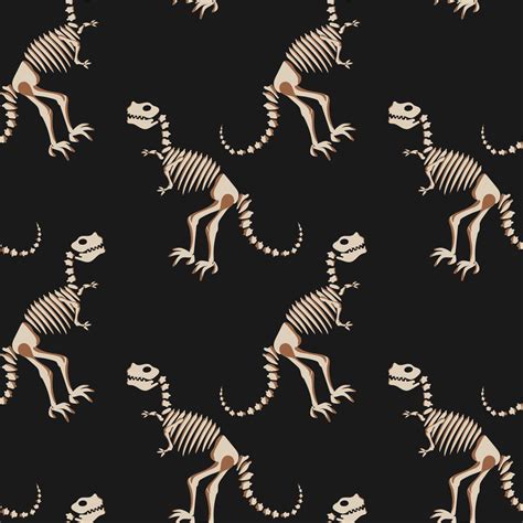 Seamless Dino Pattern Print For T Shirts Textiles Wrapping Paper