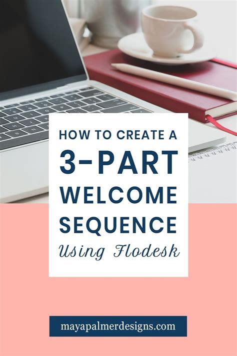 How To Create A 3 Part Welcome Email Sequence Using Flodesk Infographic Marketing Email