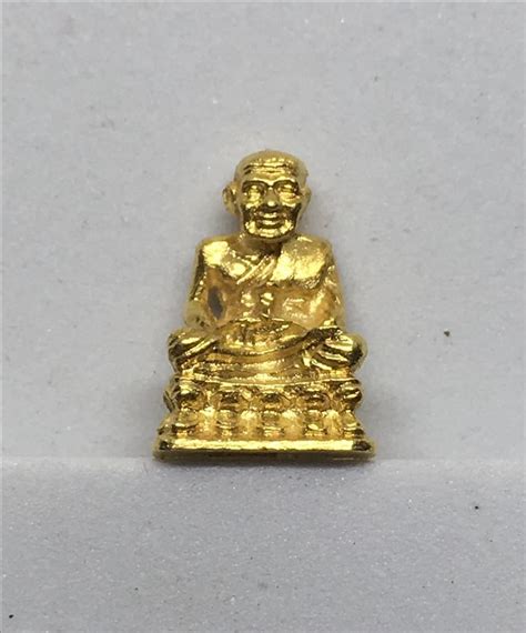 หลวงพ่อทวดวัดช้างให้ รุ่นหลังปี ๒๕๑๒ ถึงปัจจุบัน รูปหล่อหลวงปู่ทวด พิมหัวไม้ขีด ปี35 เนื้อ