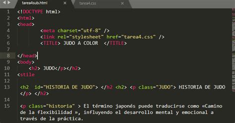HOJAS DE ESTILO EN HTML