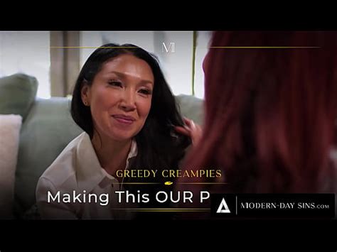 MODERN DAY SINS Vicki Chase Impregnates Lesbian GF Jayden Cole With A