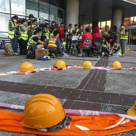 Hong Kong University Siege Two Men Trapped On Campus For More Than A Week Slam Police For