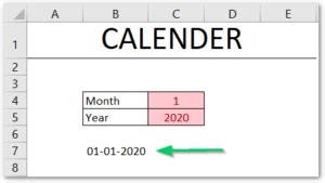 Make A Calendar Using The SEQUENCE Function Excel Unlocked