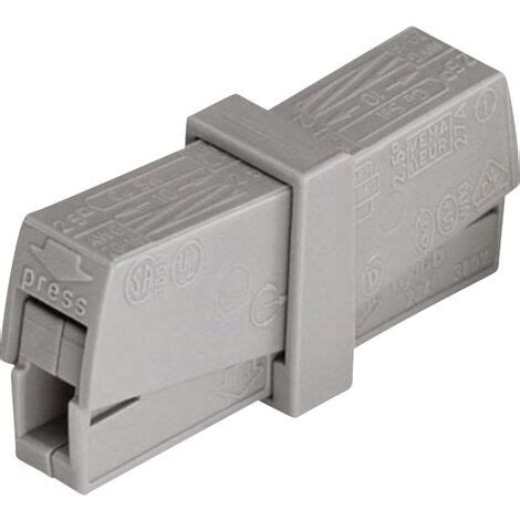Wago 224 201 Verbindungsklemme Flexibel 05 25 Mm² Starr 05 25 Mm²